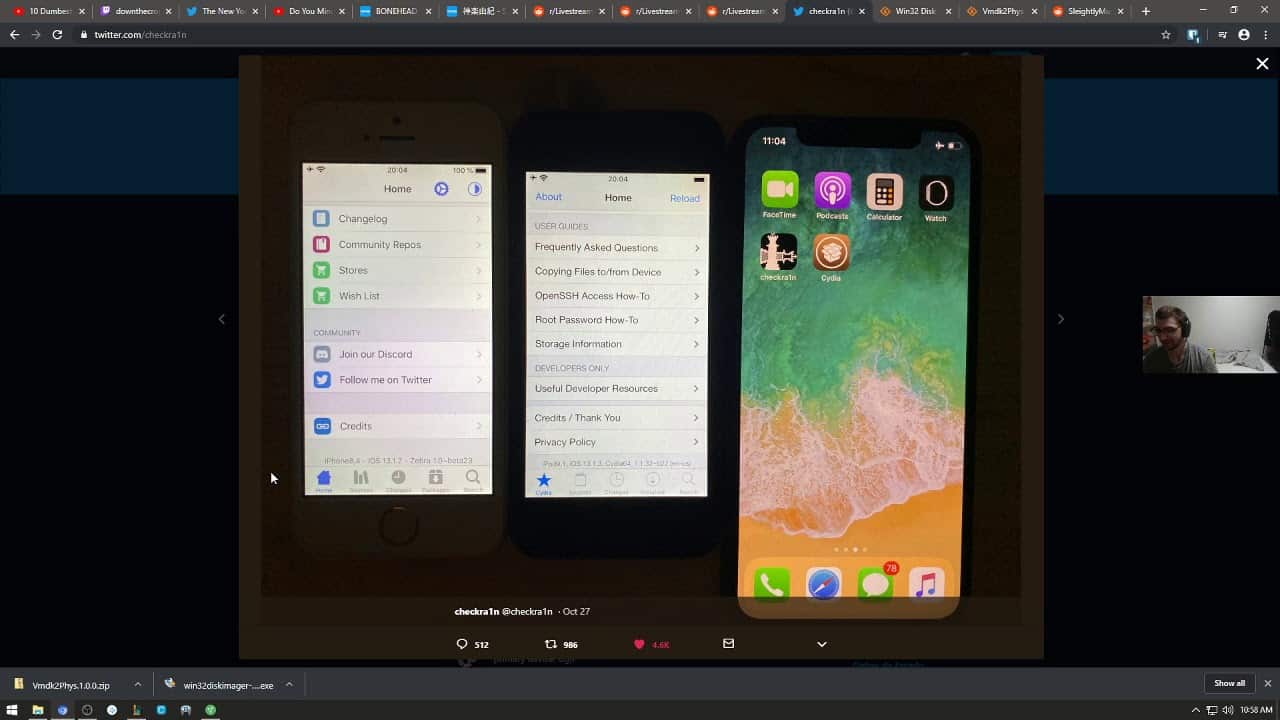 Checkra1n On Pclinux Via Qemu Macos Virtualization Downthecrop 8574